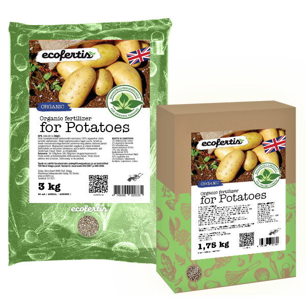 Organic fertilizer for potatoes - Ecofertis