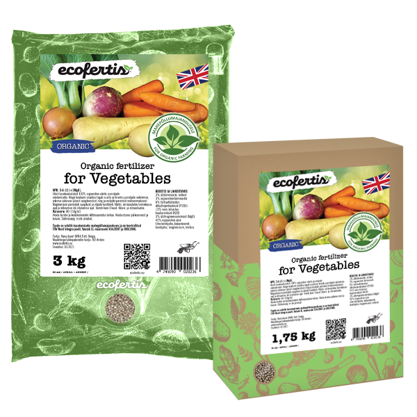 Organic fertilizer for Vegetables - Ecofertis